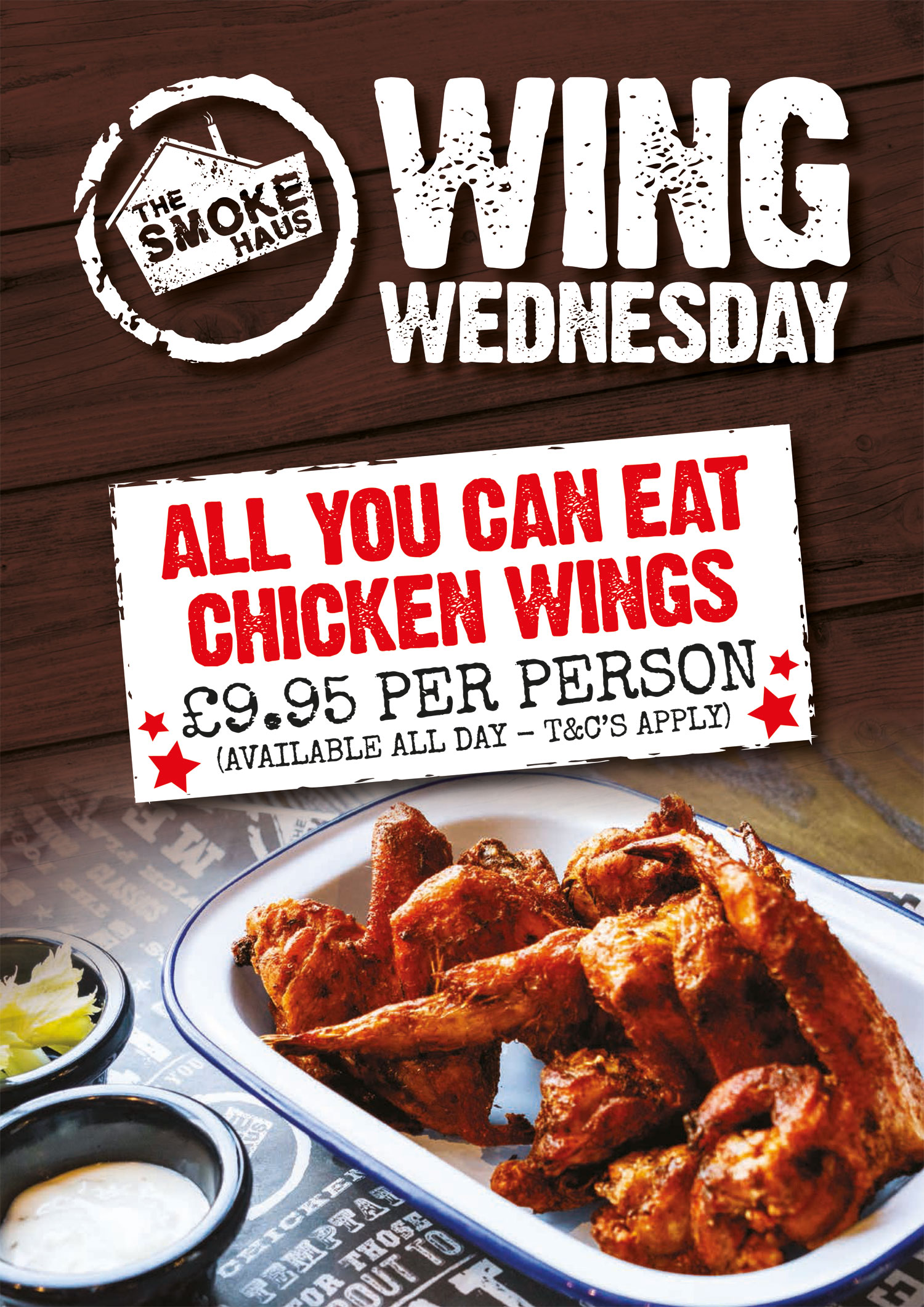 Wing wednesday The Smoke Haus Wing wednesday The Smoke Haus